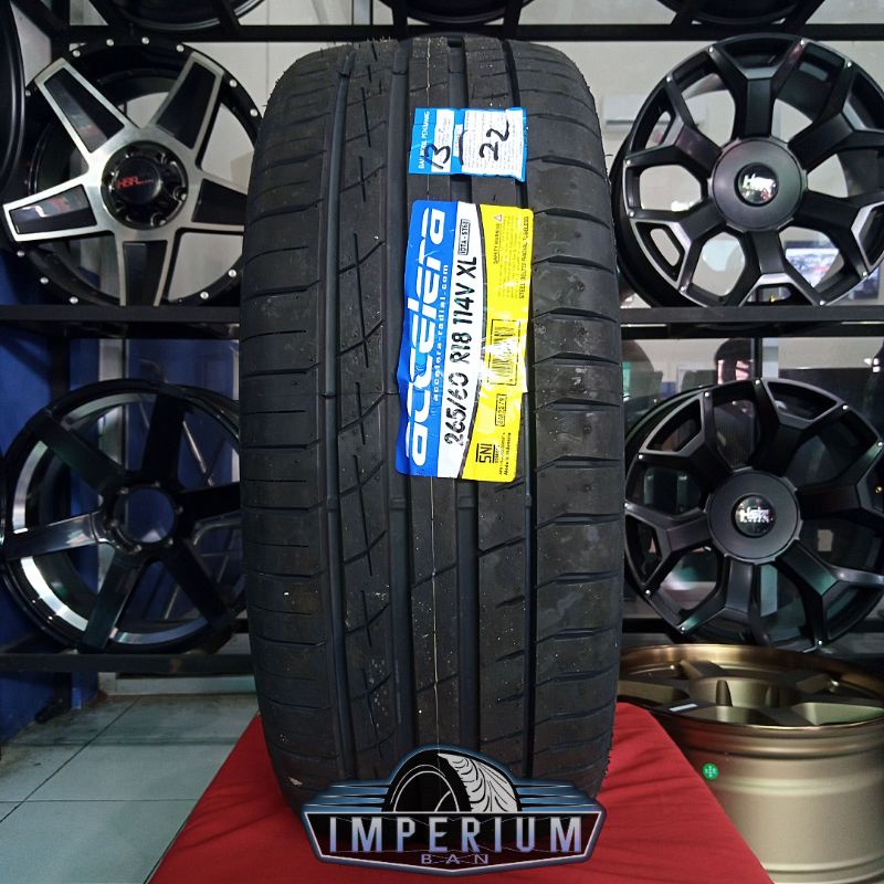 Jual Ban Mobil Fortuner 265 60 Ring 18 Accelera Iota-St68 265 60 R18 ...