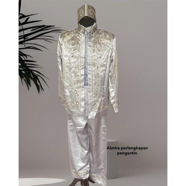 Jual Jas Pengantin / Jas Muslim/ Beskap Muslim | Shopee Indonesia