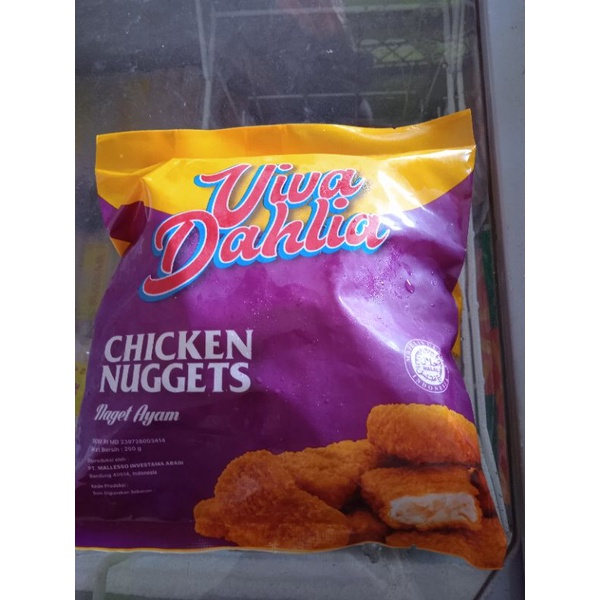Jual Nuget MAWAR TEBAL DAGING TERASA VIVA DAHLIA CHICKEN 500 GR LAZIZA ...
