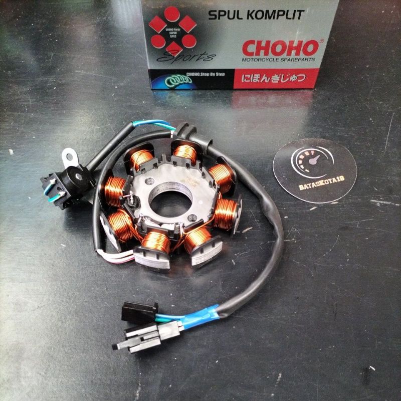Jual Spull Spool Assy Stator Assy Spul + Pulser Satria F150-Satria F FU 150 lama new barong ...