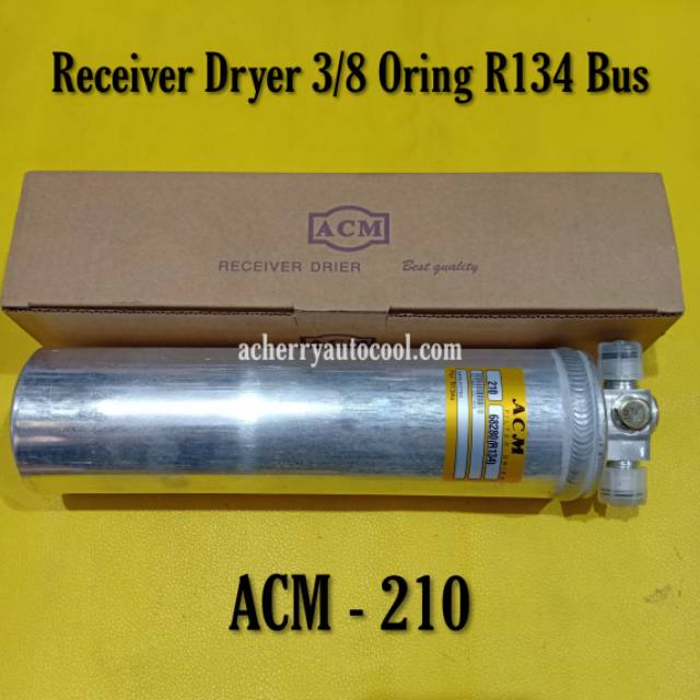 Jual Receiver Dryer Alumunium Bus Ukuran 3/8 Oring R134 | Shopee Indonesia