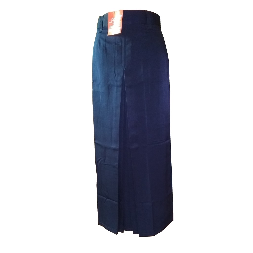 Jual Rok SMP Sepan Panjang Maxi Biru Rempel 1 Seragam Sekolah | Shopee Indonesia