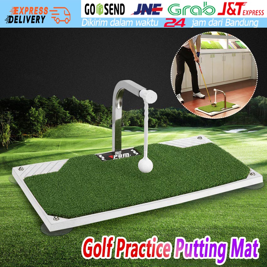 Jual PGM ORIGINAL Swing Mat Golf Training Practice Pad Karpet Driving ...
