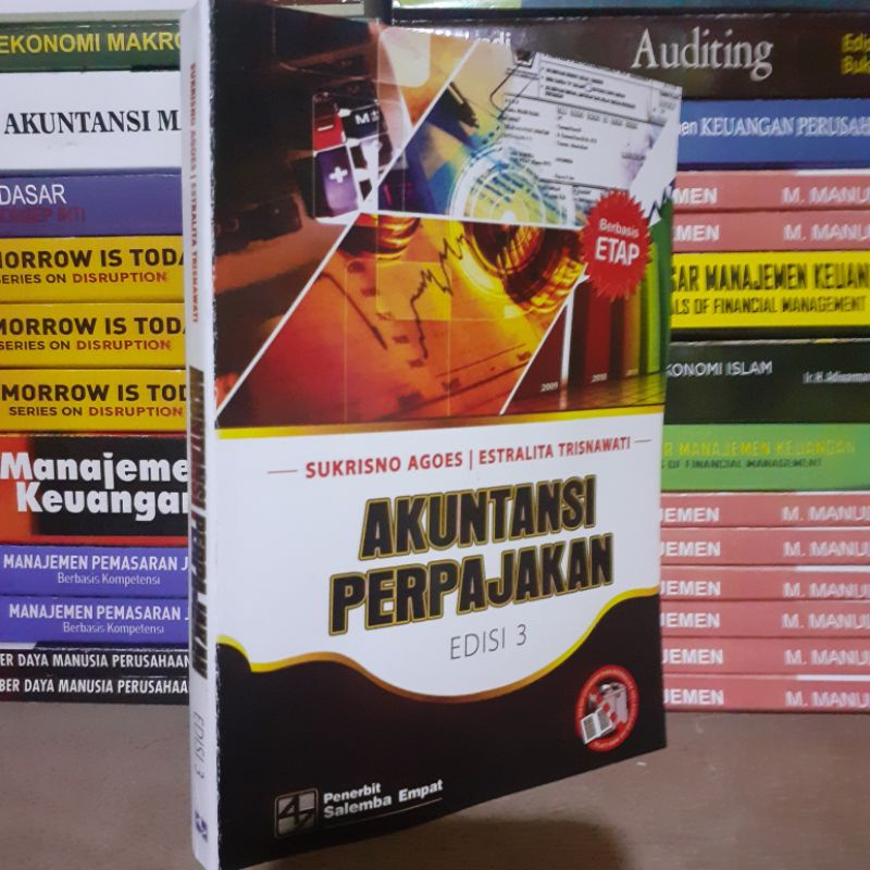 Jual Akuntansi perpajakan edisi 3 sukrisno agoes | Shopee Indonesia