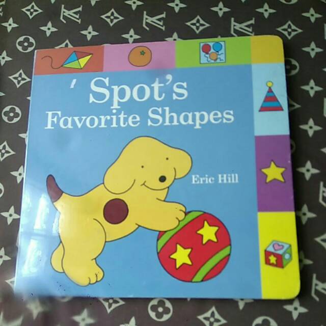 Jual Buku anak import spot's favorite shapes | Shopee Indonesia