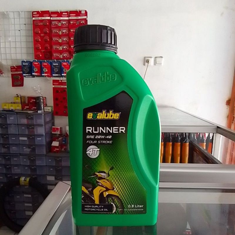 Jual Oli Evalube Runner 4T 20W-40 0,8L | Shopee Indonesia