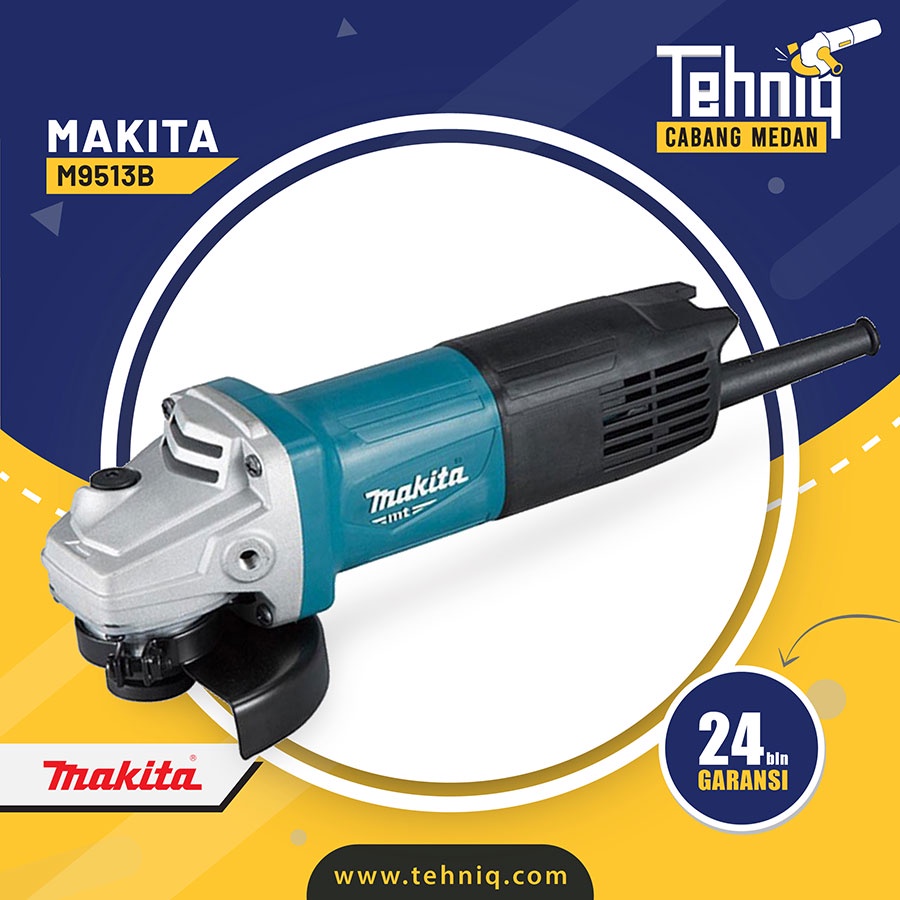 Jual Mesin Gurinda Gerinda Tangan Listrik MAKITA M9513B Disc Grinder 4 ...