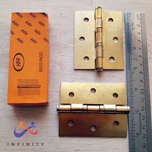 Jual HPP Engsel Pintu 3 inch KUNING GOLD Rumah Kamar JENDELA Lemari GP ...