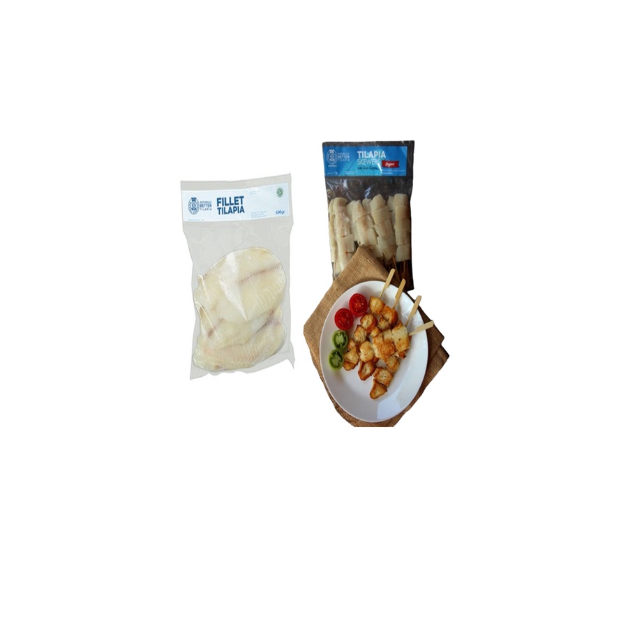 Jual Regal Springs Tilapia Fillet 500gr + Tilapia Fish Skewer Original ...