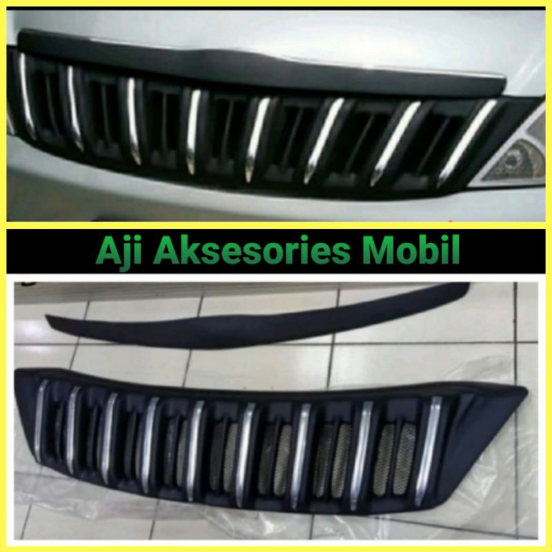 Jual grill innova 2005 custom model prado warna hitam doff | Shopee ...