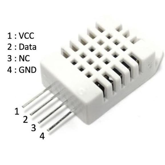 Jual Dht22 Sensor Temperature & Humidity / Dht-22 Sensor Suhu ...
