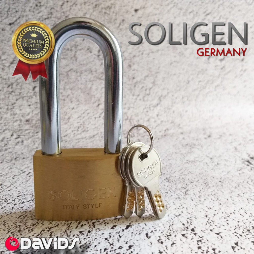 Jual Soligen Gembok Pagar Anti Karat Maling Pager Besar Leher Panjang ...