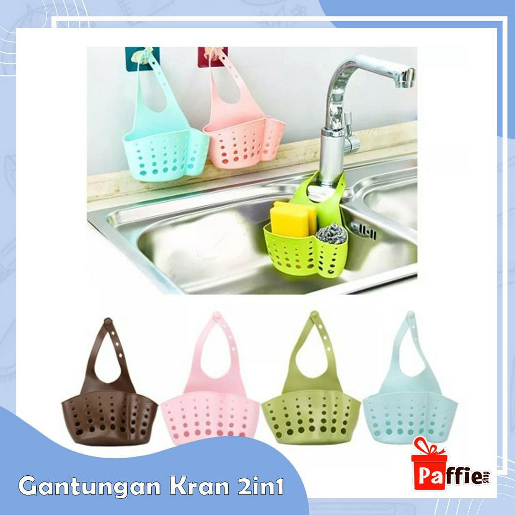 Jual 2 in 1 Gantungan Kran Dapur / Holder hanging barrel serbaguna ...