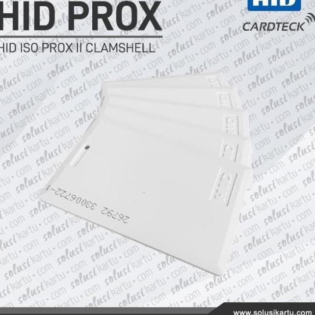 Jual Trxm3M7y--PROMO KARTU RFID HID ISO PROX II Clamshell Card HID-1386 ...
