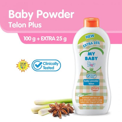 Jual My Baby Powder Telon Plus Bedak Bayi 90 g EXTRA 25 g | Shopee ...
