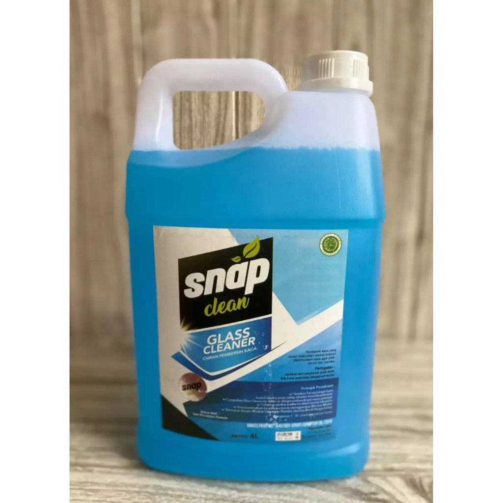 Jual Cairan Pembersih Kaca Snap Clean 4 Liter | Shopee Indonesia