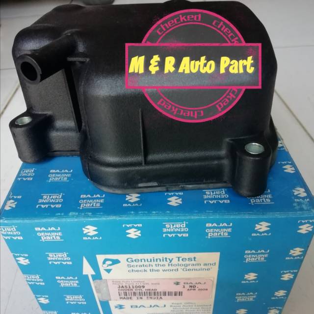 Jual Cylinder head cover complete Bajaj Pulsar Xcd 125 | Shopee Indonesia