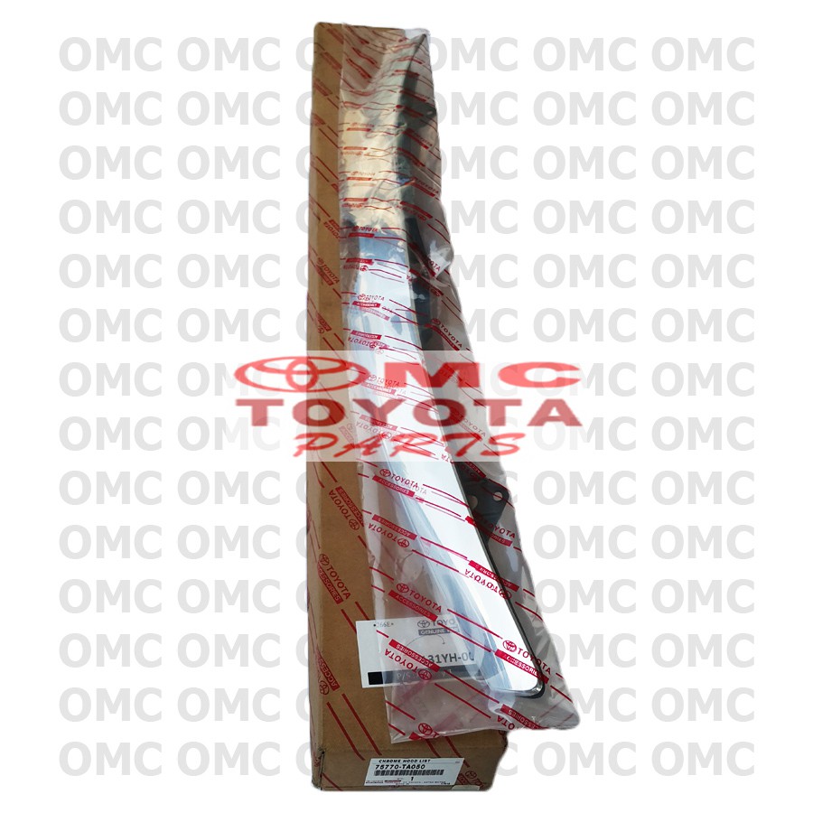 Jual Lis List Moulding Hood Kap Cap Mesin Motor Chrome Innova 75770 ...