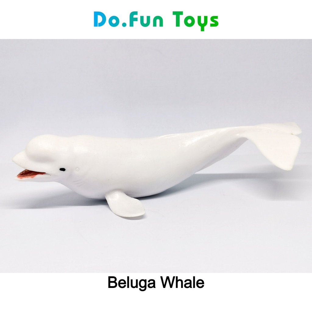 Jual Animal Figurine | BELUGA WHALE / Mainan Miniatur Paus Beluga ...
