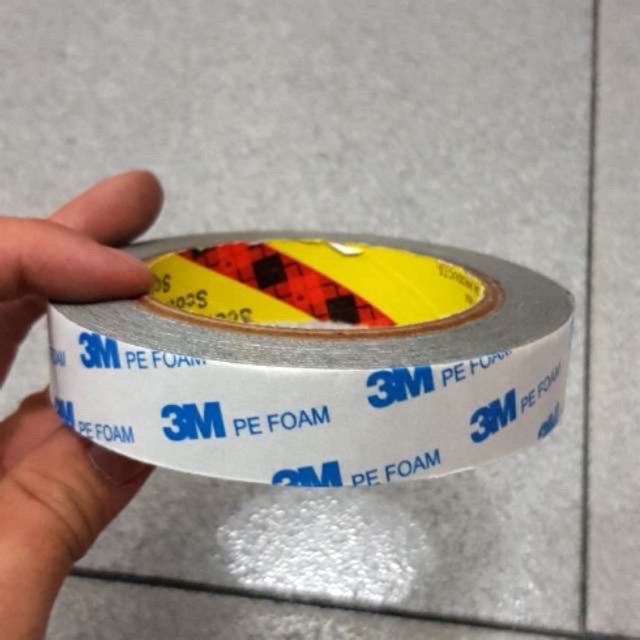 Jual PEREKAT LEM 3M MOBIL / TIMBAL BALIK / LEM DOUBLE TAPE KECIL ABU ...