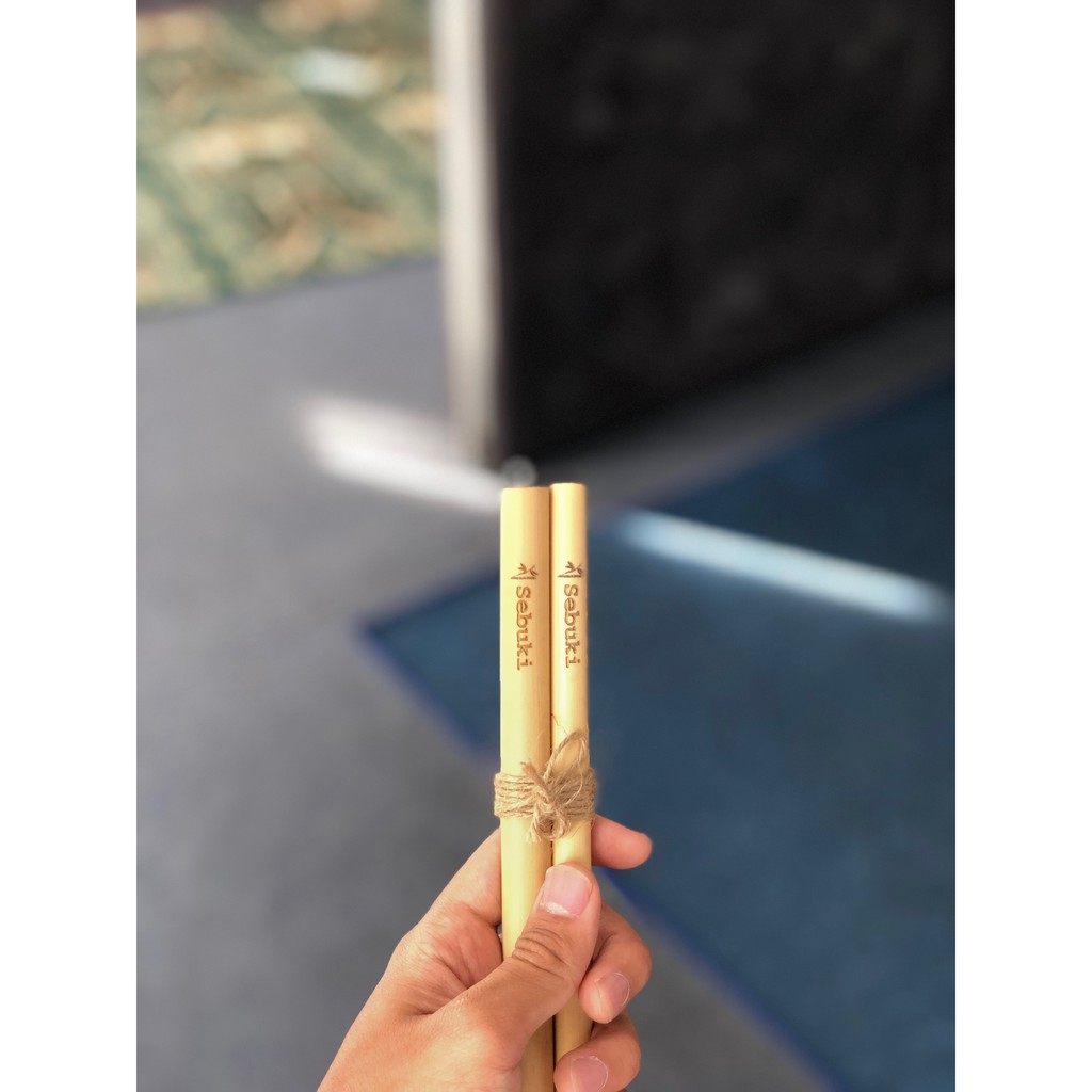 Jual Sedotan Bambu / Bamboo Straw Premium | Shopee Indonesia