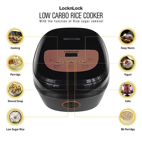 Jual Rice Cooker Lock & Lock Rendah Karbohidrat Resmi | Shopee Indonesia