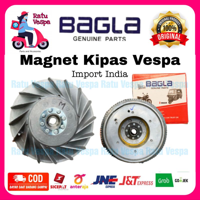 Jual Magnet Kipas Pengapian Vespa PX Strada Exclusive Excel import BAGLA | Shopee Indonesia