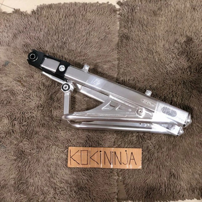 Jual swing arm bpro ninja r ss silver fullset cnc b pro racing pnp ...