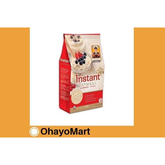 Jual Captain oat Merah - instant oatmeal | Shopee Indonesia