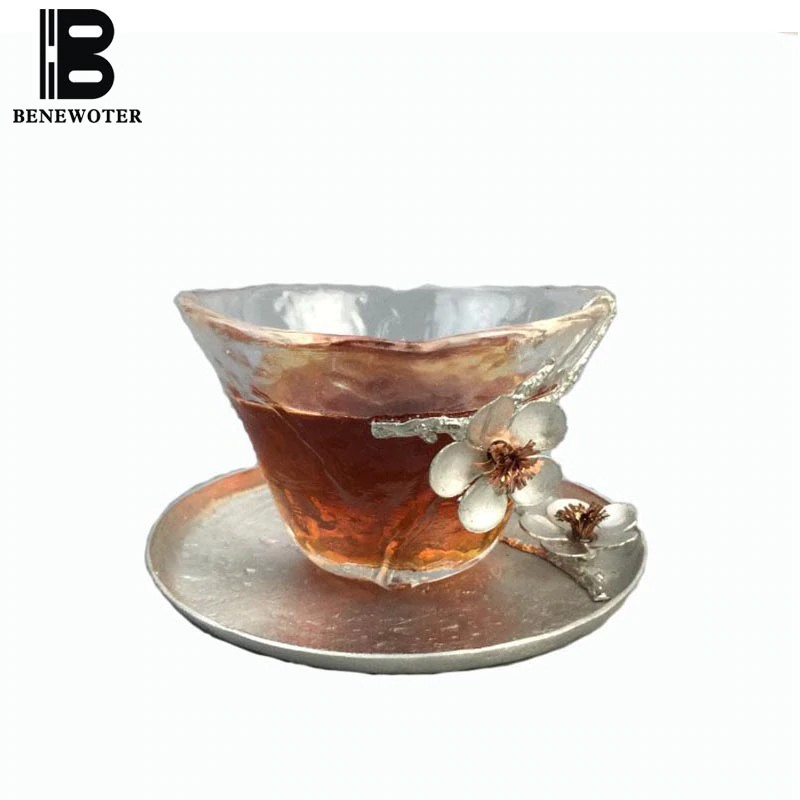 Jual Creative Heat Resistant Glass Tea Cup Japanese Style Transparent ...
