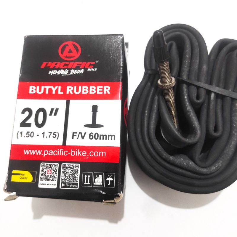 Jual BAN DALAM SEPEDA PACIFIC / KENDA 20 INCH MURNI 406 SIZE 20x1.50 - 20x1.75 PENTIL KECIL ...