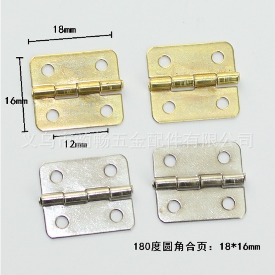 Jual Engsel Kecil 18 x 16 mm Engsel Mini Gold Silver Ring Box Mahar ...