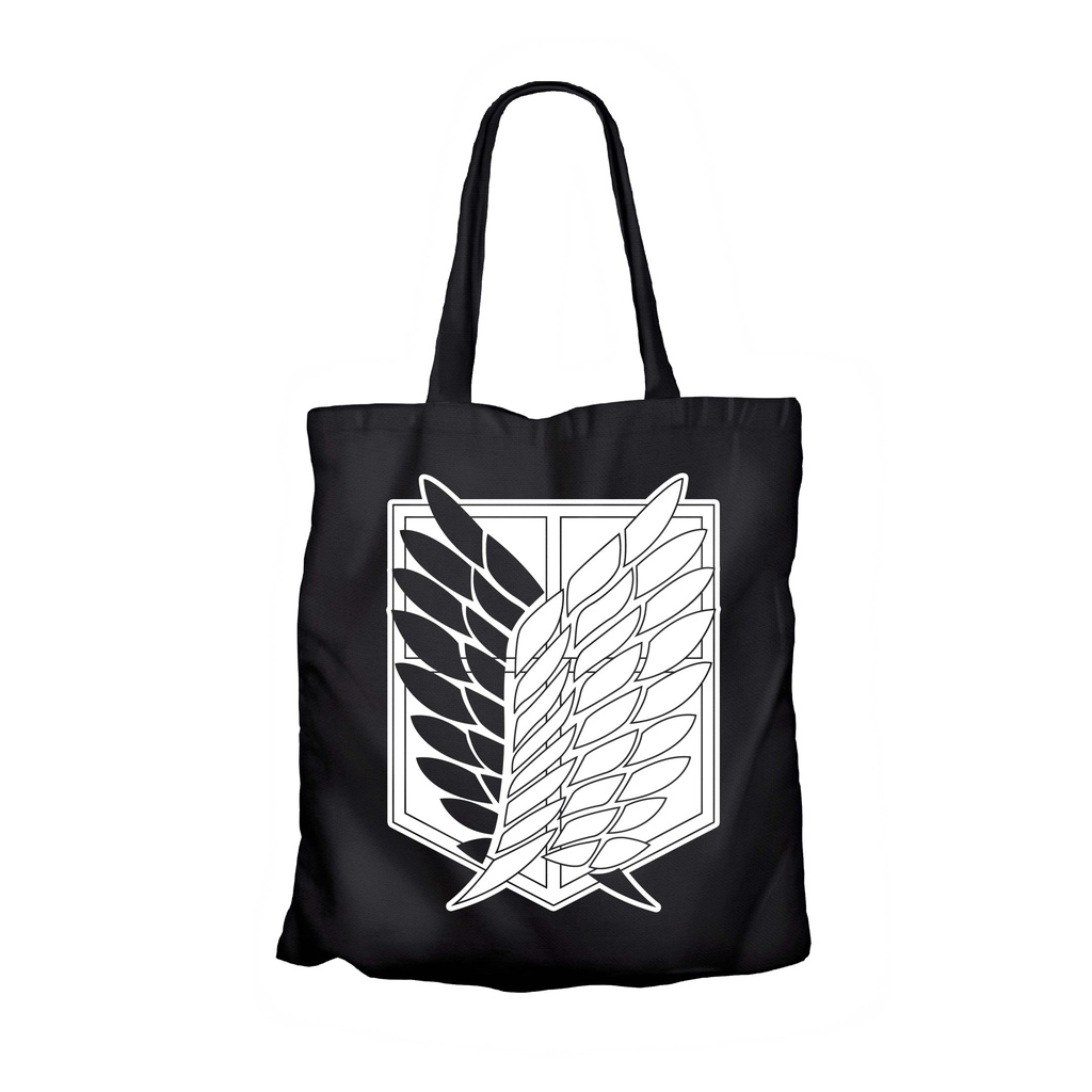 Jual Tote bag anime ATTACK ON TITAN - AOT material canvas | Shopee ...