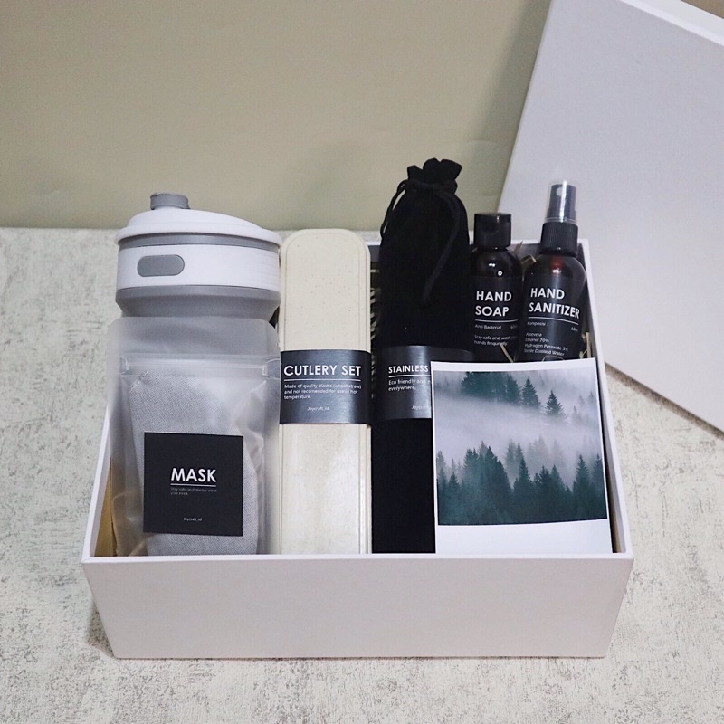 Jual Hampers new normal / Hampers box / New normal kit | Shopee Indonesia