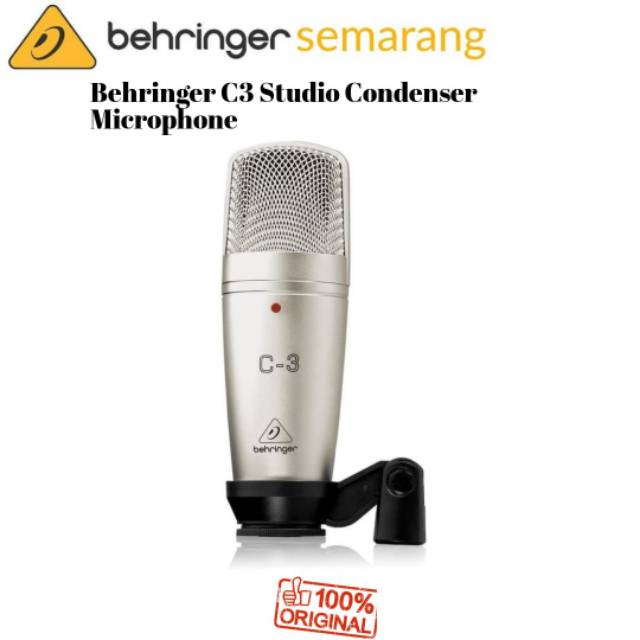 Jual Behringer C3 C-3 C 3 Studio Condenser Microphone | Shopee Indonesia