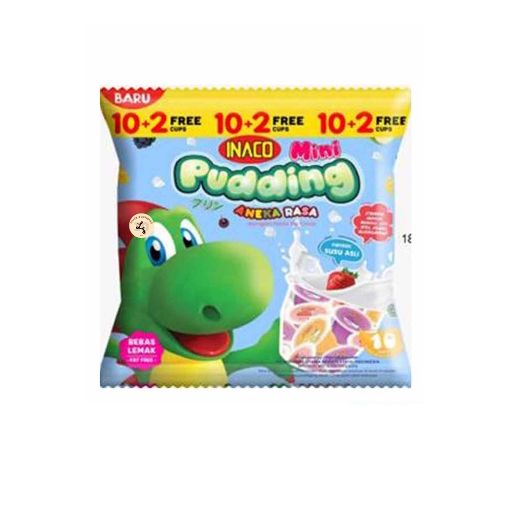 Jual Inaco Mini Pudding 1 Pack Isi 10+2 pcs/ Renceng 10+1 Pack | Shopee ...