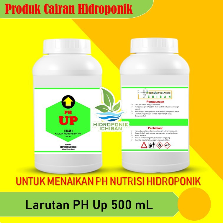 Jual Larutan pH Up 500 mL Penetral pH Nutrisi Hidroponik | Shopee Indonesia