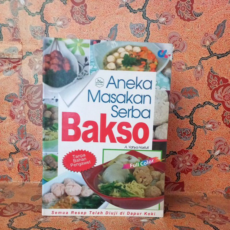 Jual Buku Resep Masakan - Aneka Masakan Serba Bakso (Tanpa Bahan Pengawet) | Shopee Indonesia