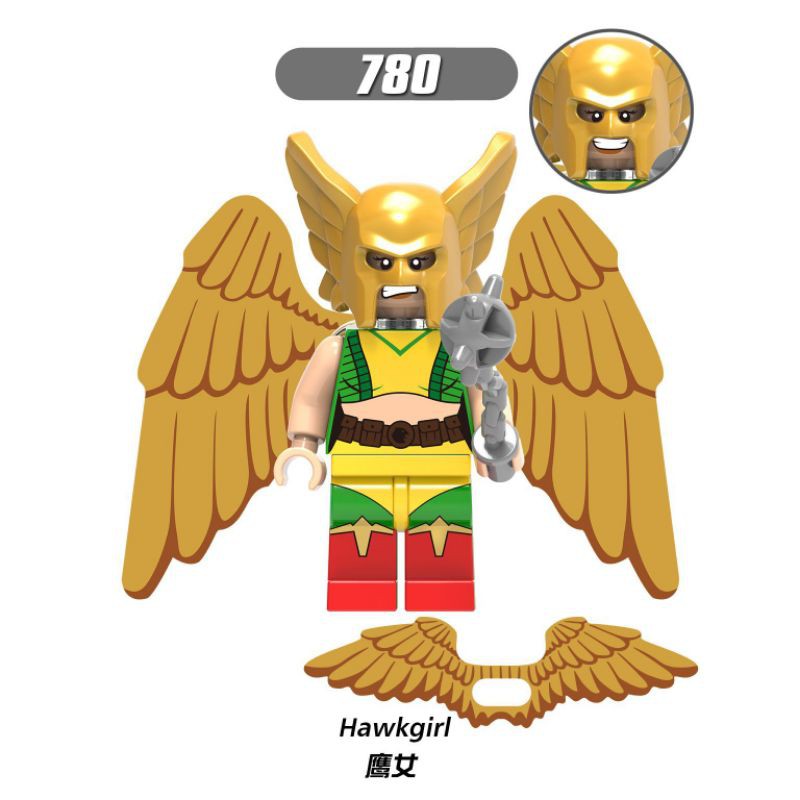 Jual Mainan Anak Action Figure Lego Hawkman XH780 Minifigure DC Justice ...