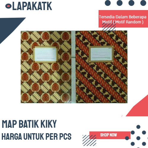 Jual (1 PAK) Stop Map batik folio KIKY ISI 10 ++++/ | Shopee Indonesia