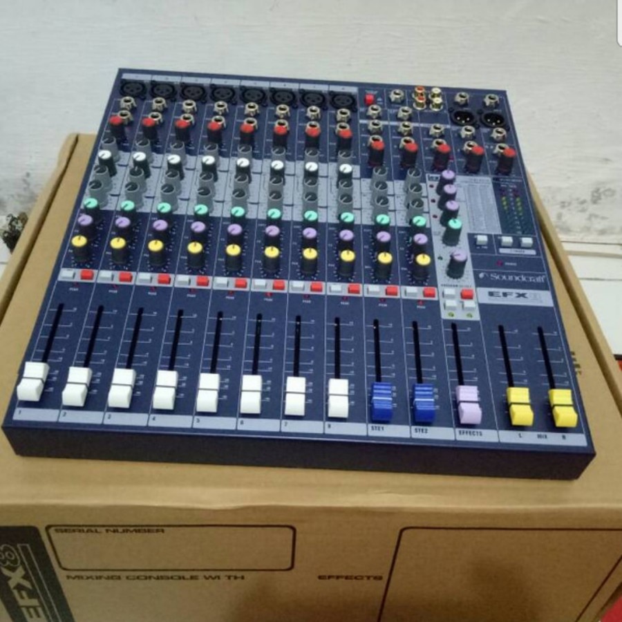 Jual soundcraft mixer efx12/ EFX 12 channel | Shopee Indonesia
