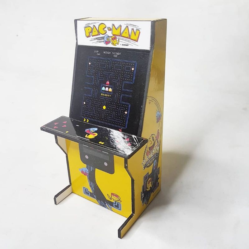 Jual pinball pacman miniature mini skala 1/12 | Shopee Indonesia