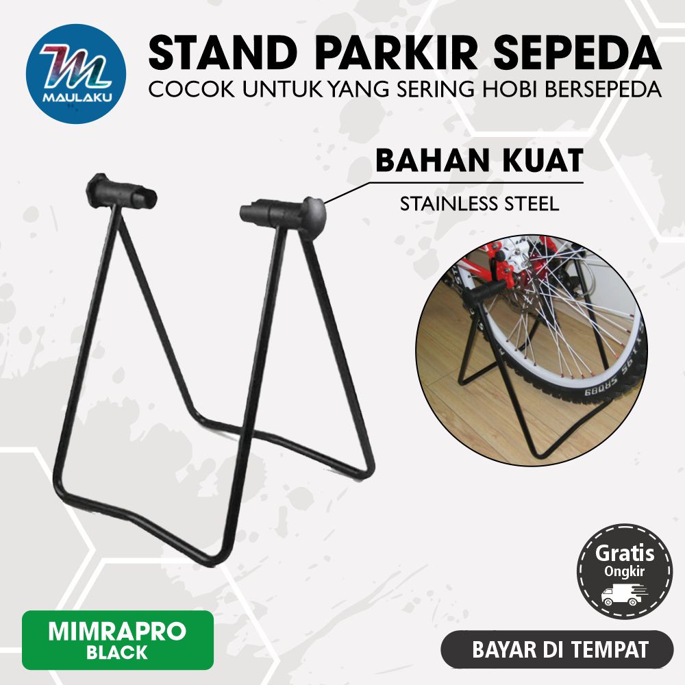 Jual Paddock Stand Parkir Sepeda MTB Bicycle Racks Floor Standing Bike ...