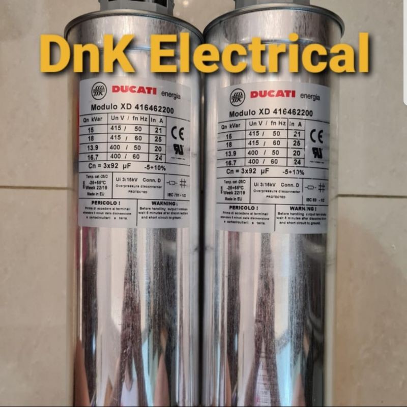 Jual Capacitor/Capasitor/Kapasitor Ducati Modulo XD 15kvar/15 kvar 415V | Shopee Indonesia