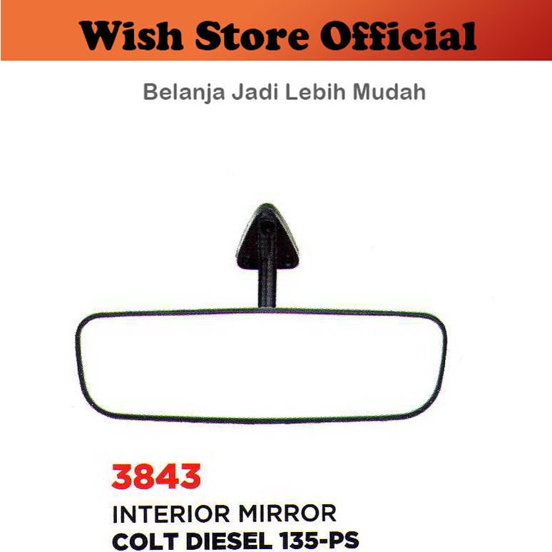 Jual Kaca Spion Dalam Kabin Tengah Mirror Mitsubishi Colt Diesel PS135 ...