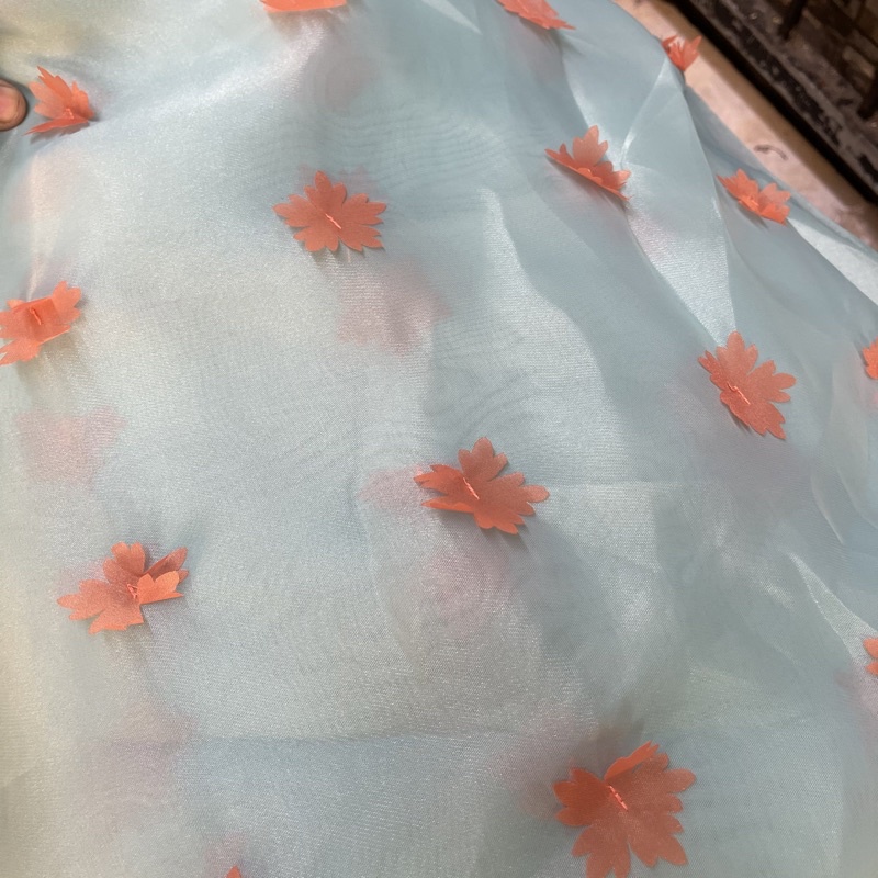Jual KUMPULAN / Kain organza / organza motif / organza kembang / HARGA ...