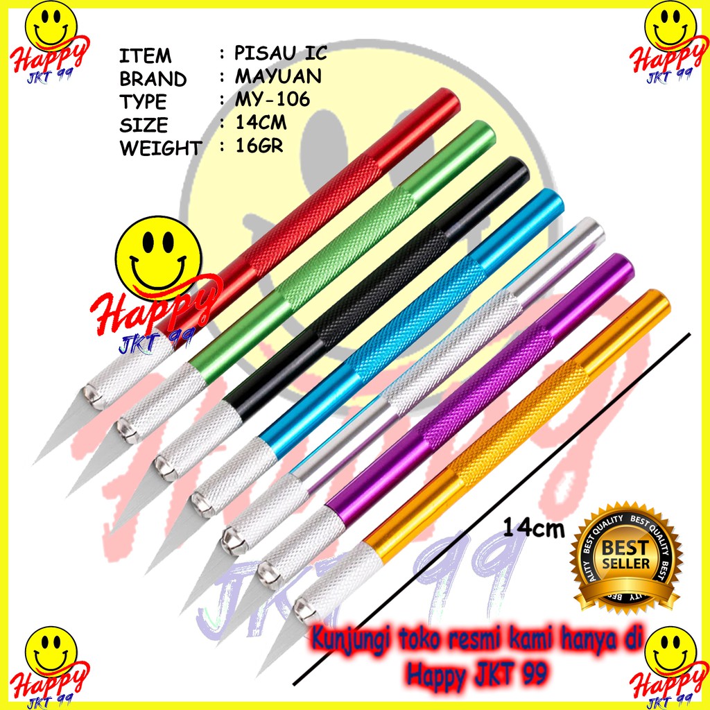 Jual [ HAPPY JKT 99 ] PISAU IC MAYUAN MY-106 MY106 MY 106 ORIGINAL ...