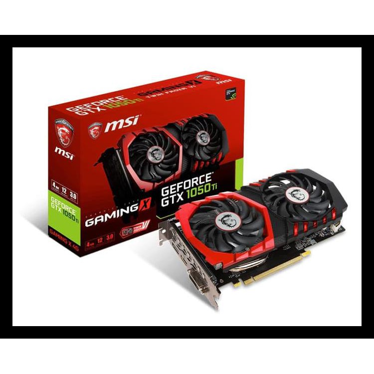 Jual Promo Special Msi Geforce Gtx 1050 Ti Gaming X 4G 4Gb Gddr5 Dual ...