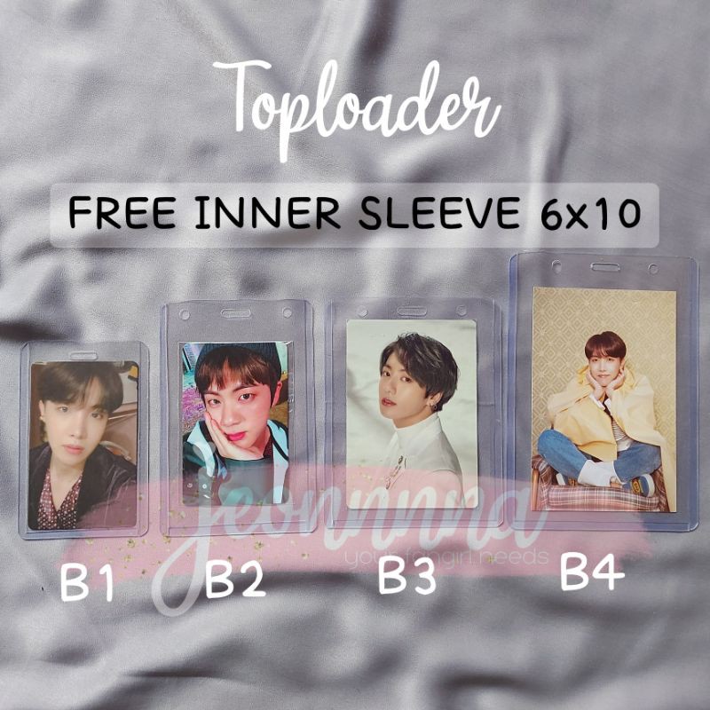 Jual [Min. 5 pcs] Toploader Packing Photocard, Album Mini PC, Postcard ...