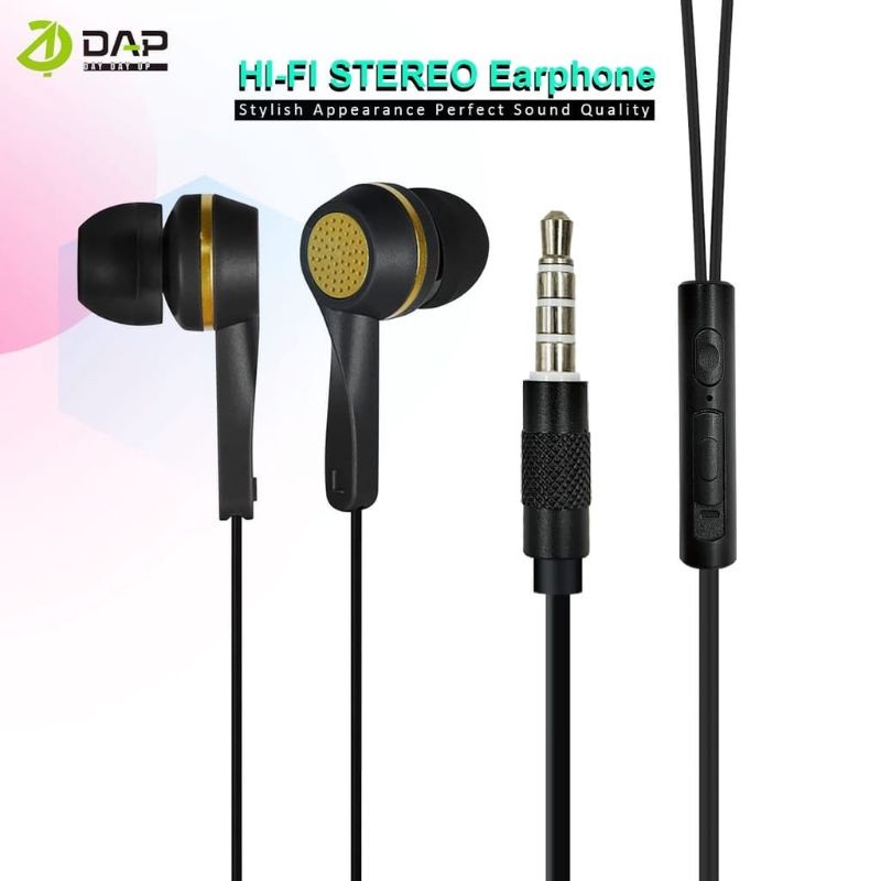 Jual HEADSET DAP DH-F7 / EARPHONES / HANDSFREE | Shopee Indonesia
